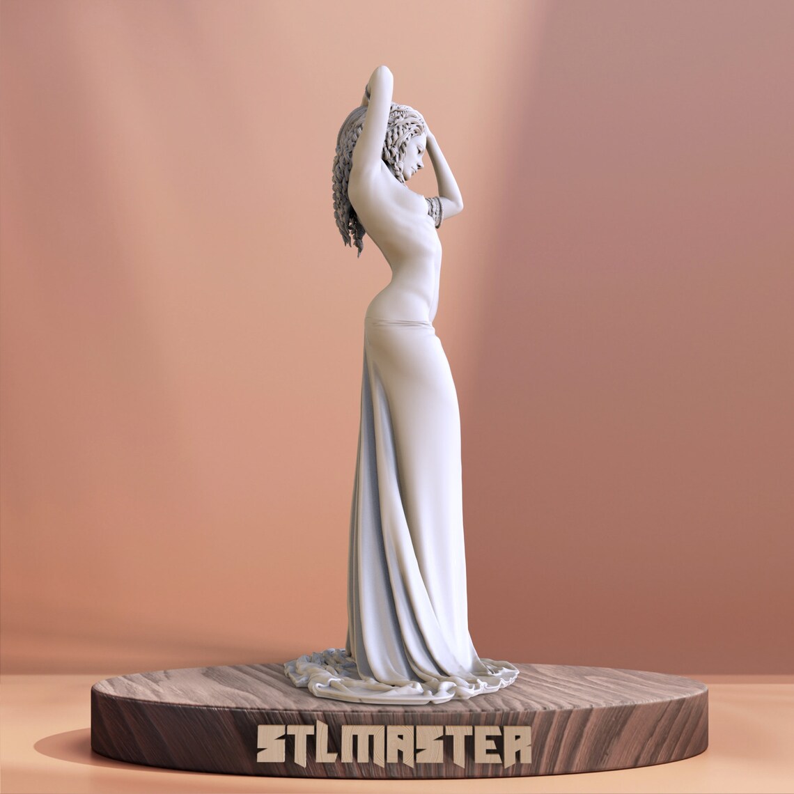 Mysterium Girl 3D Print STL File for 3D Printing, Instant Download ...