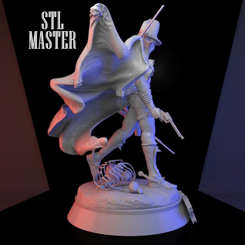 Spawn Western 3D Print STL File for 3D Printing, Instant Download Drive ...