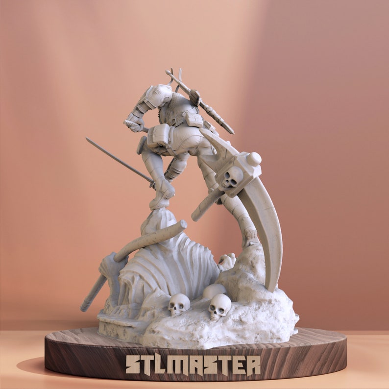 Deathstroke 3D Print STL File for 3D Printing, Instant Download Drive ...