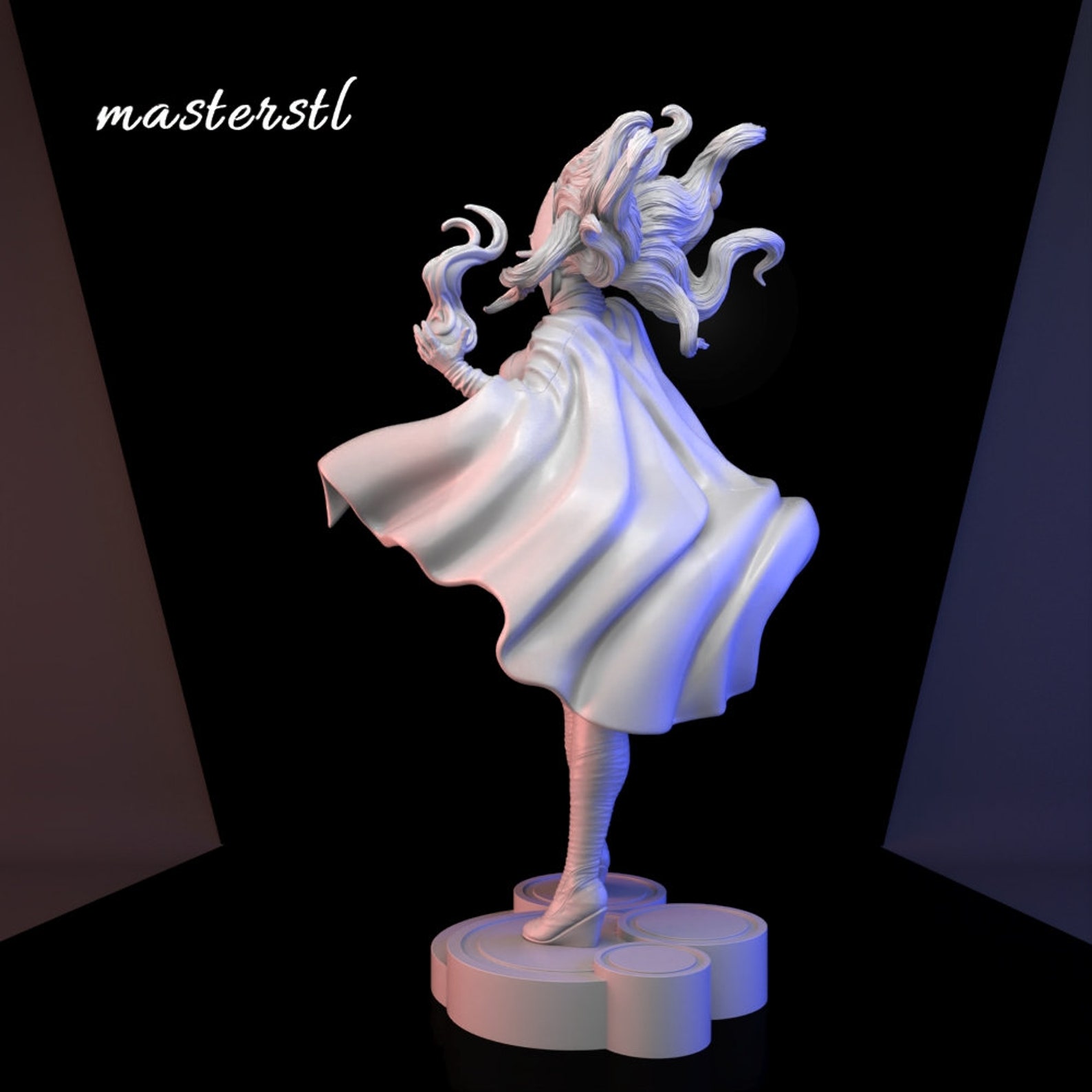 Scarlet Witch 3D Print STL File for 3D Printing Instant - Etsy