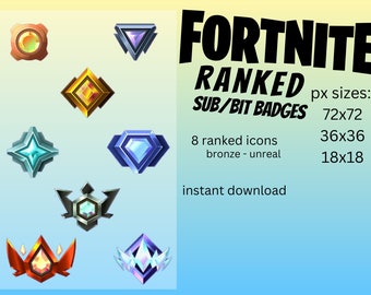 Rainbow Six Siege Ranked Twitch/kick Sub/bits Badges - Etsy