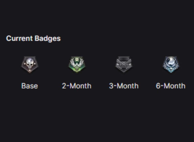 Cod BO2 Sub/bit Badges for Twitch/kick - Etsy
