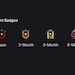 Rainbow Six Siege Ranked Twitch/kick Sub/bits Badges - Etsy