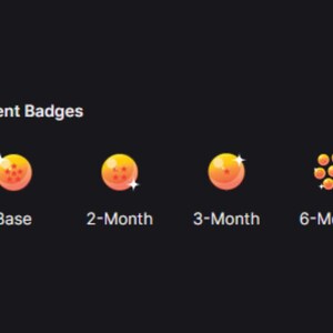 DBZ Anime Sub/bit Badges for Twitch/kick - Etsy