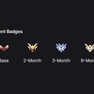 Overwatch Ranked Twitch/kick Sub/bit Badges - Etsy