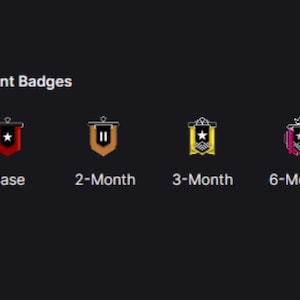 Ranked Siege Sub/bit Badges for Twitch/kick (alternate Version) - Etsy
