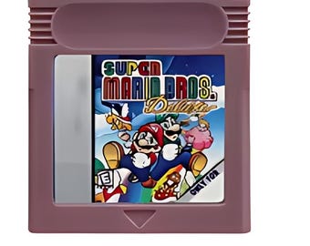 Super Mario Bros. Deluxe Authentic, Game Boy Color Game Cartridge ...