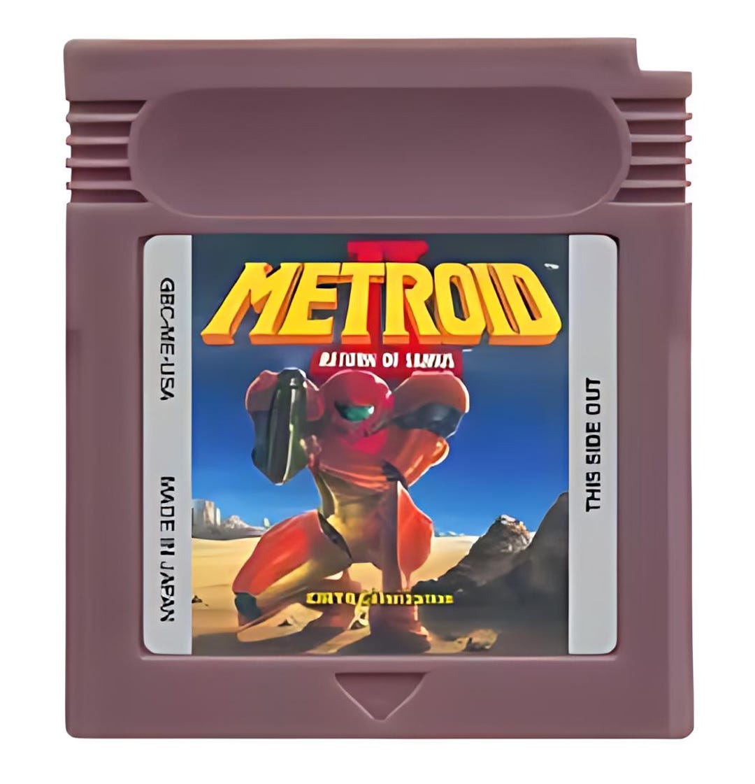 Metroid II Return of Samus for Gameboy! - Etsy Canada