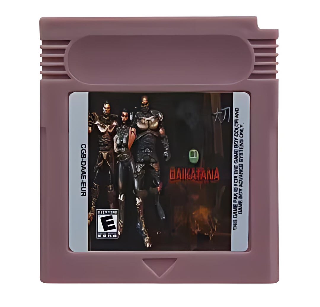 Daikatana for Gameboy Color! - Etsy