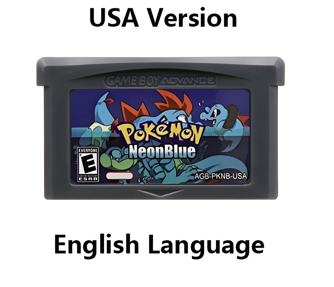 Pokemon Neon Blue ROM Hack - Etsy