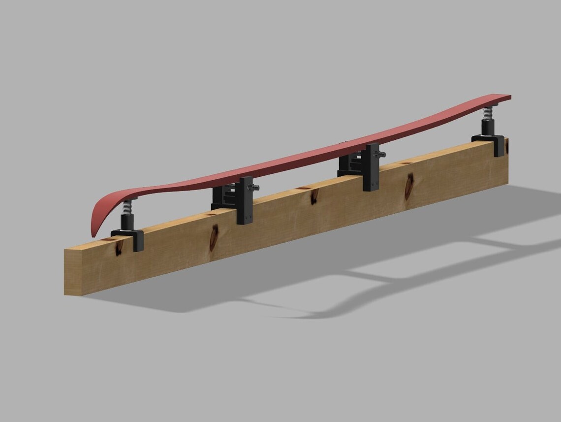 Xcountry Ski Waxing Vises 2 to Mount on a Standard 2x4. - Etsy