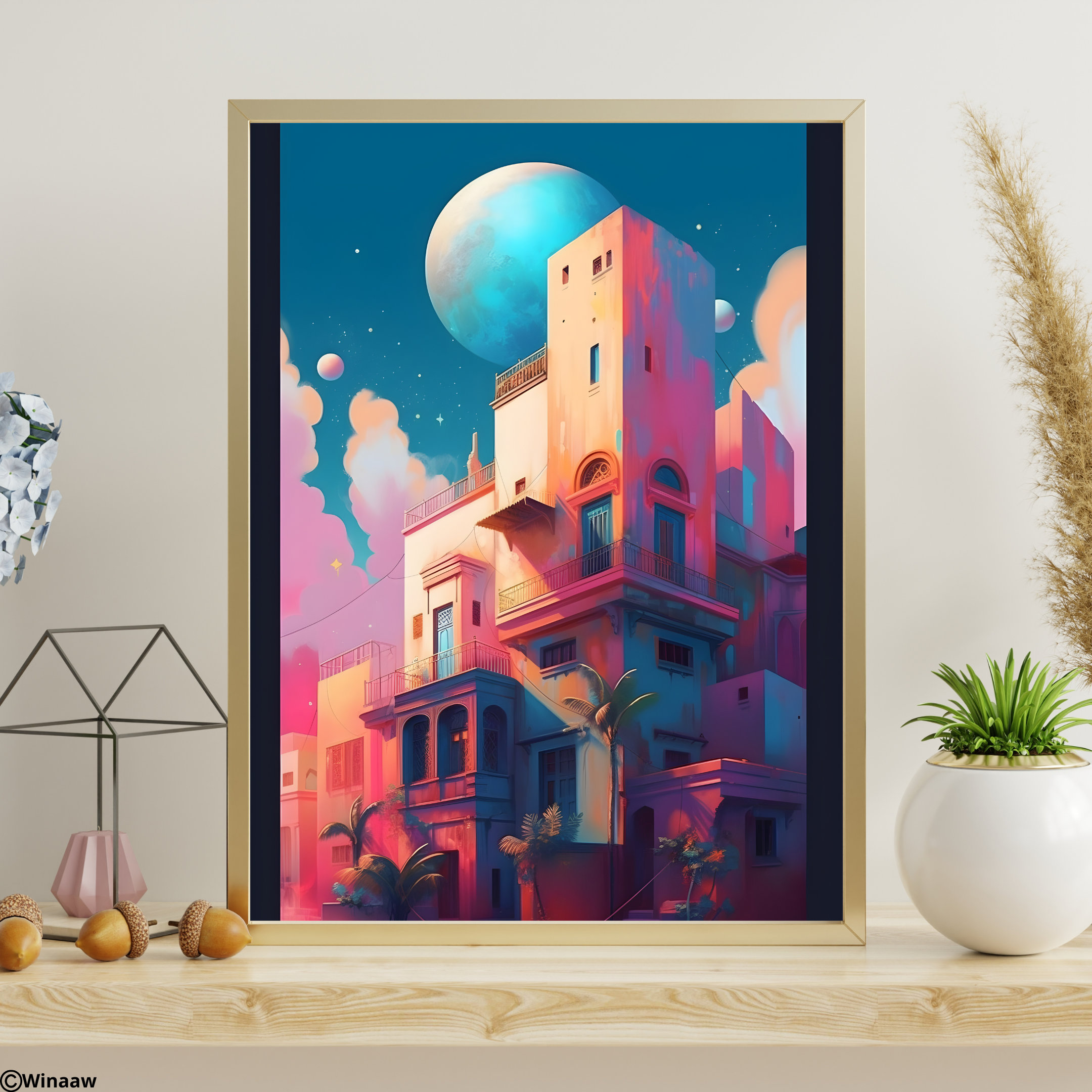 Moroccan Art Architecture - Morocco Art - Unique Wall Decoration ...
