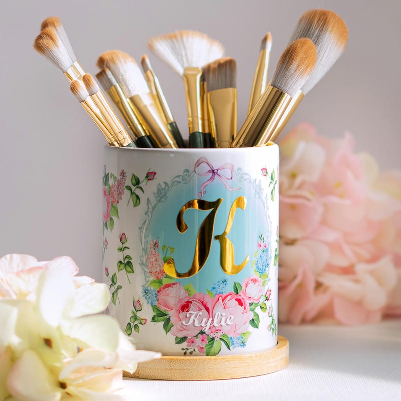 Makeup Brush Holder - Etsy