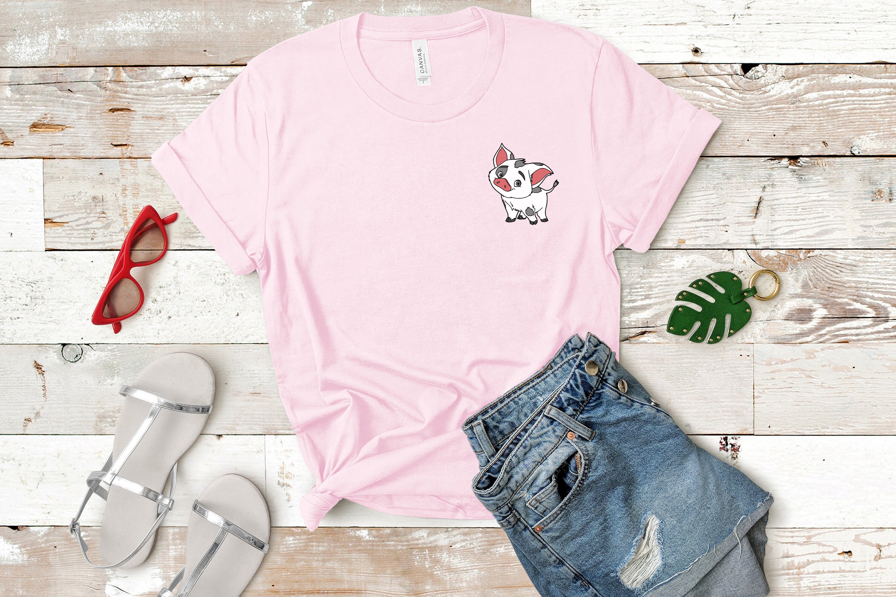 Pretty Pua Moana T-shirt, Disney Pua Moana Shirt, Pretty Pua T-shirt ...