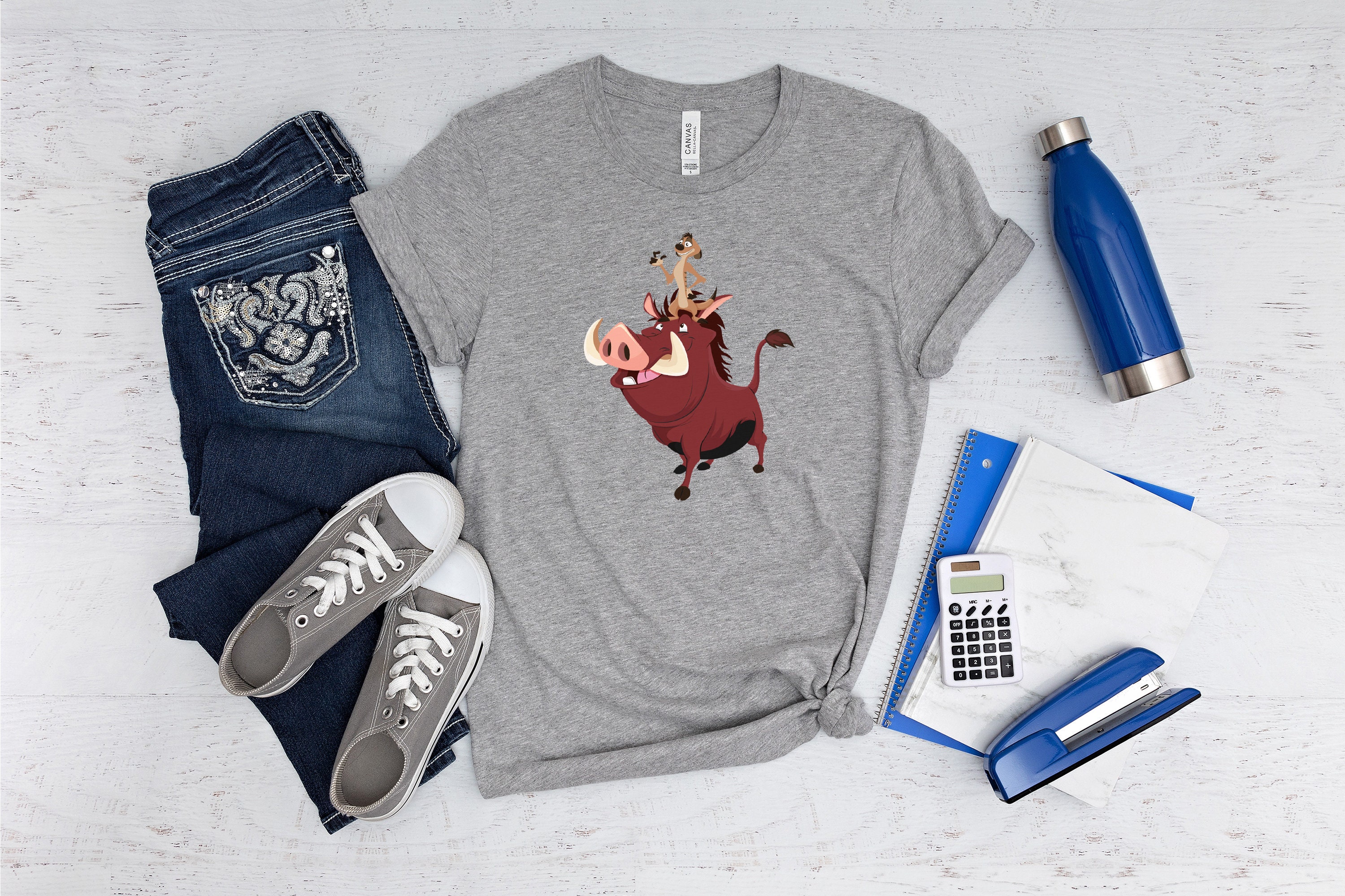 Cute Timon and Pumbaa T-shirt, Funny Disney Shirt, Disney the Lion King ...