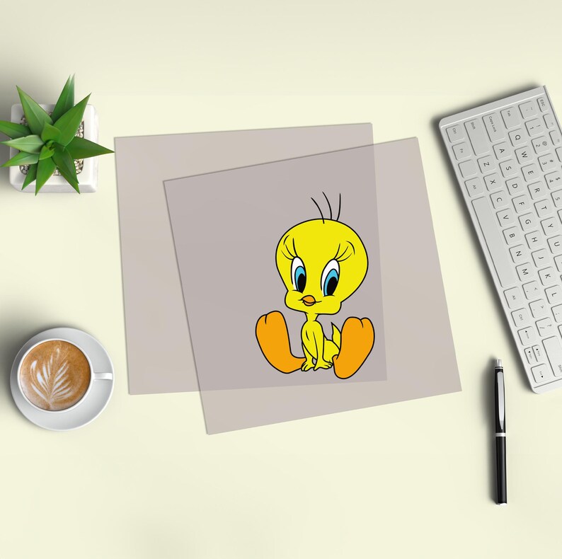 Tweety Bird DTF Transfer, Looney Tunes Cute DTF, Cool Warner Bros Ready ...