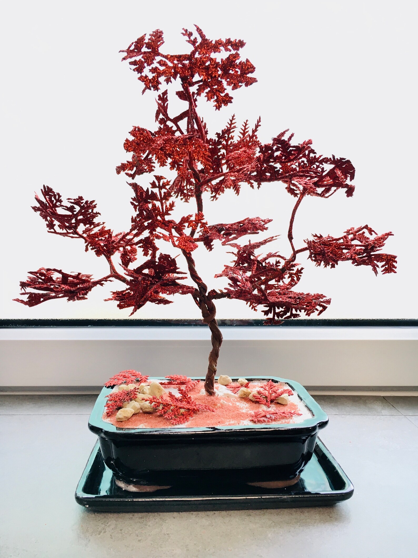 Wire Tree, Maple Bonsai Tree, Bonsai Sculpture, Miniature Art, Tree of ...