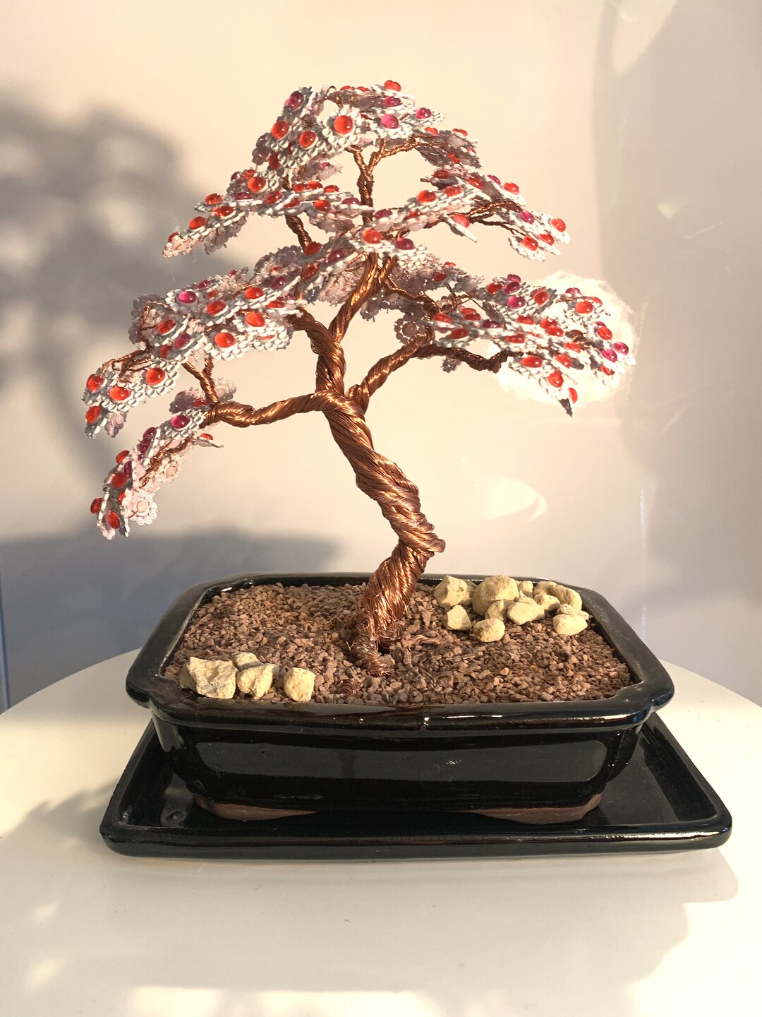 Wire Tree, Bonsai Tree, Bonsai Sculpture, Miniature Art, Tree of Life ...