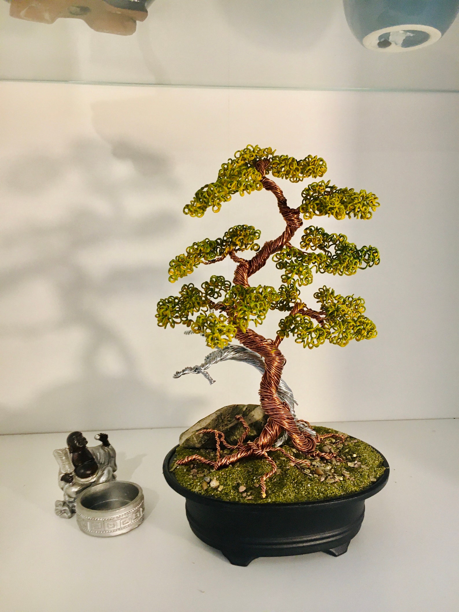Bonsai Tree, Wire Tree, Bonsai Sculpture, Miniature Art, Tree of Life ...