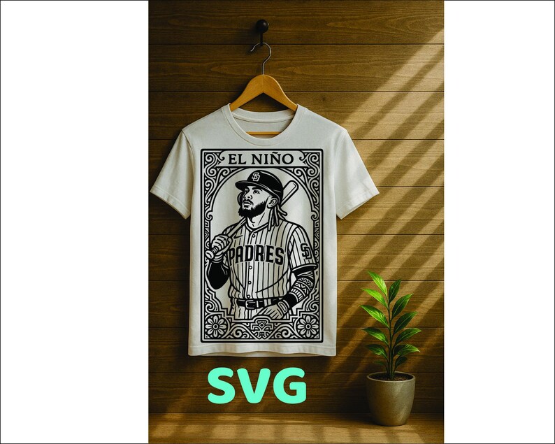 Fernando Tatis Jr SVG | Padres El Niño Tarot Card | Baseball Player ...