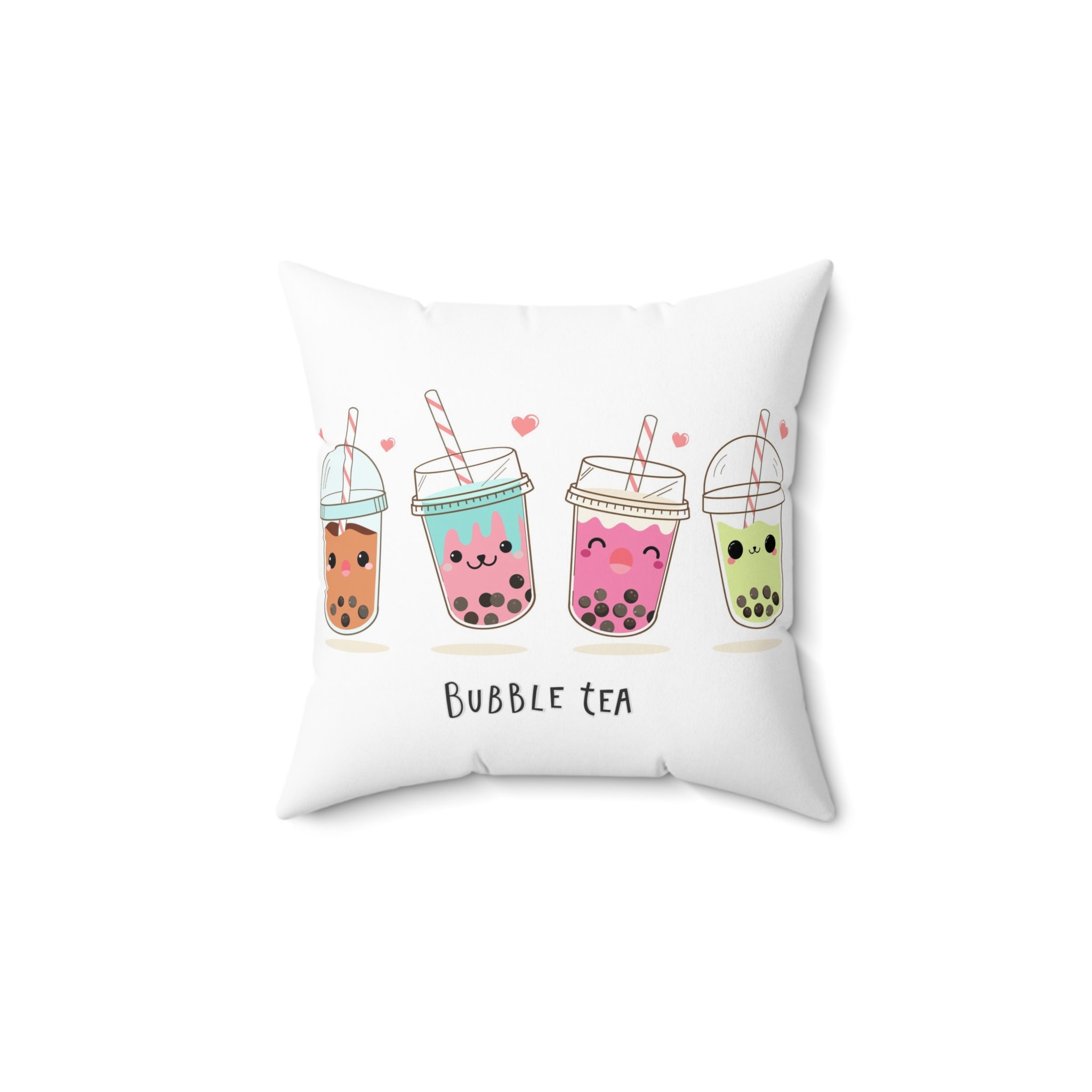 Bubble Tea, Boba, Tea, Pillow - Etsy
