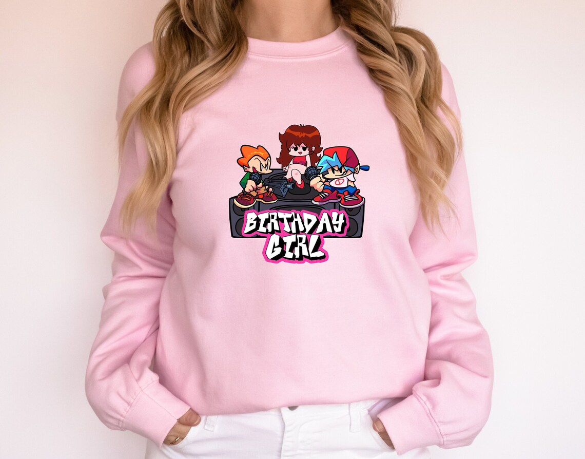 Friday Night Funkin Birthday Shirt, Custom Birthday Boy Tee, Birthday ...