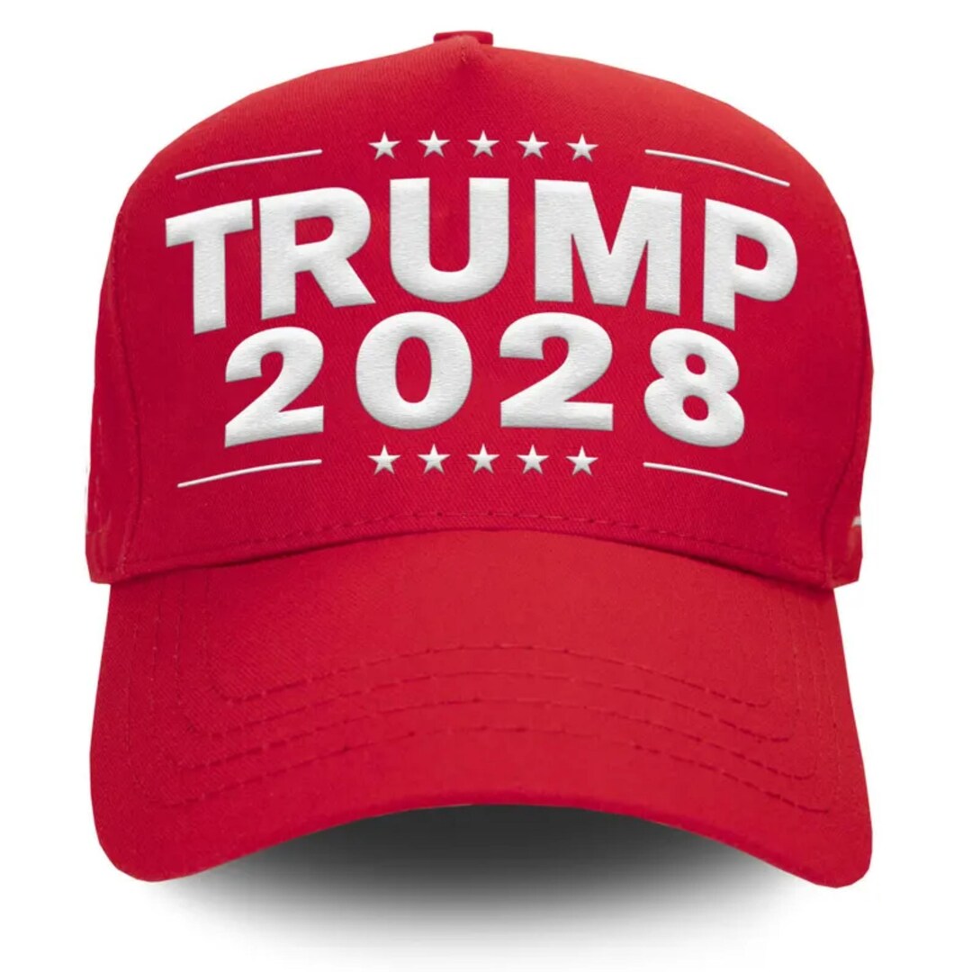 Trump 2028 Embroidered Cap, Trucker Hat, Take America Back, Trump 2028 ...