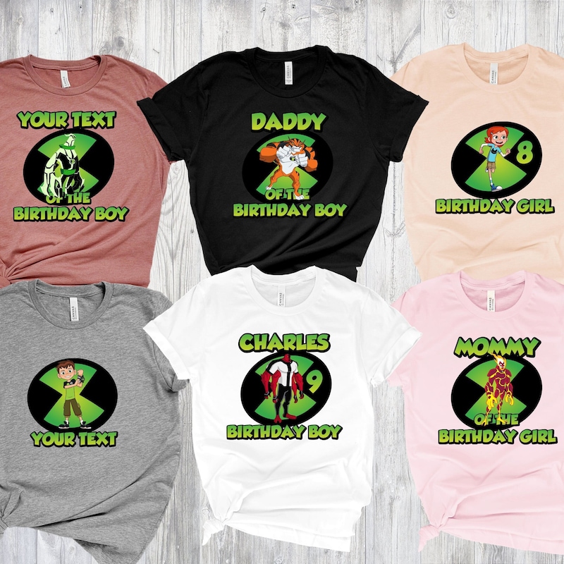 Ben 10 Shirt - Etsy