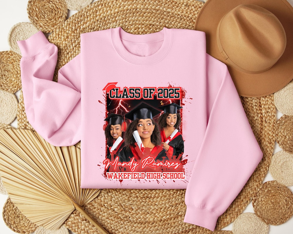 Custom Graduation 2025 Sweatshirts, Senior Class Of 2025 Hoodie, Senior ...