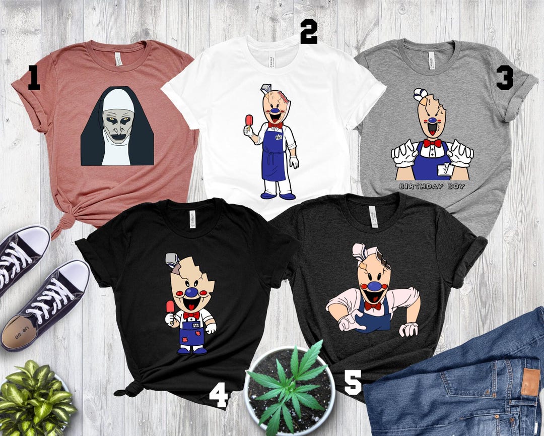 Ice Scream Rod Sullivan Gamer Kid Shirt - Birthday Group Tee - Etsy