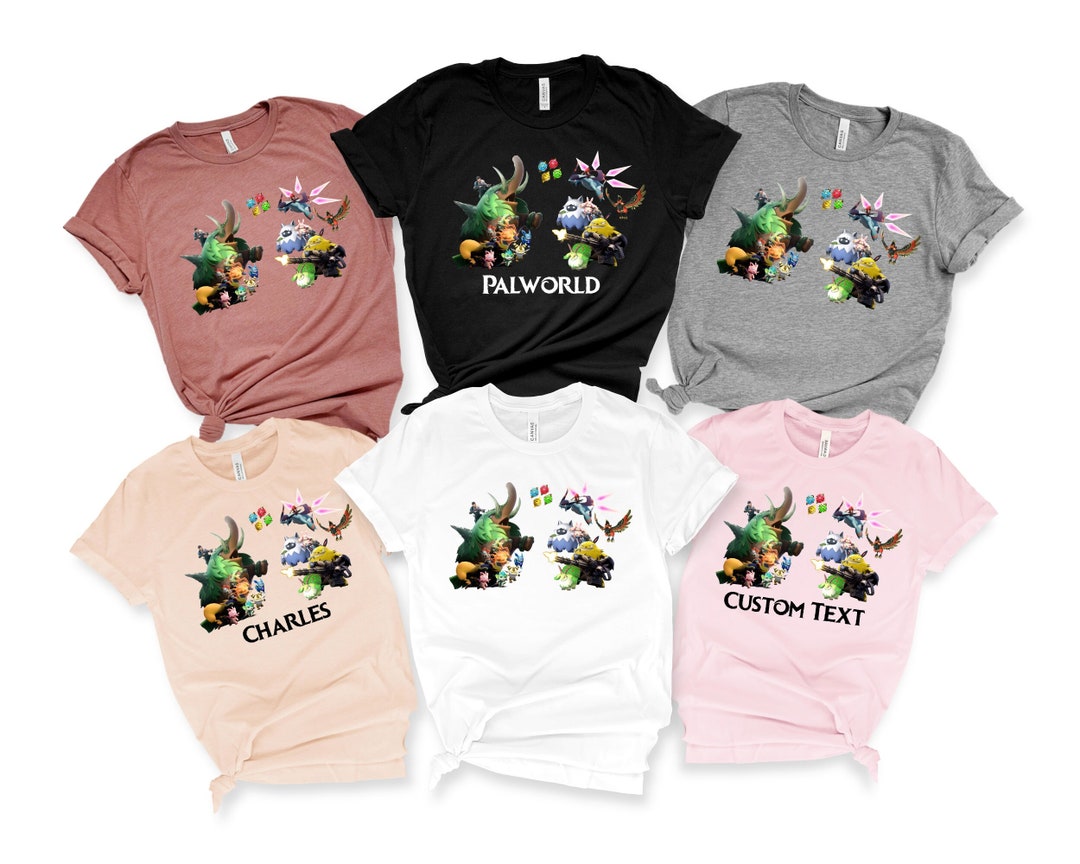 Palworld Shirt, Palworld Video Game Shirt, Gift for Kids,palworld for ...