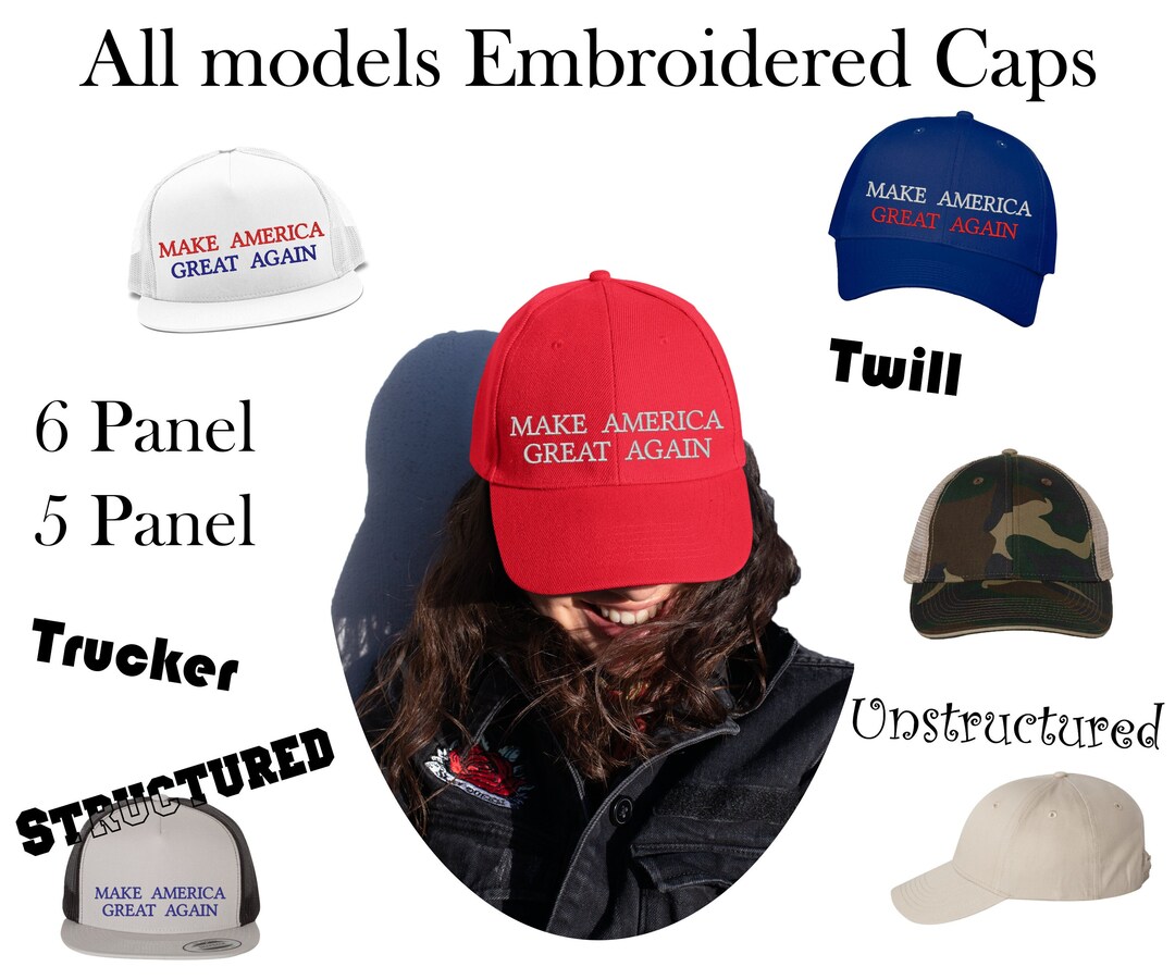 Trump 2024 Campaign Cap, All Models Caps, Make America Great Again ...