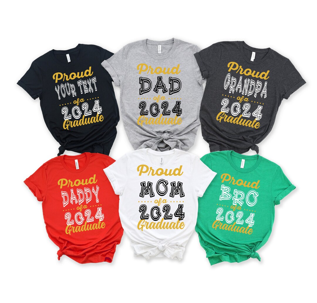 Custom Proud Graduate Shirt, Custom Graduate Shirt, Graduation 2025 ...