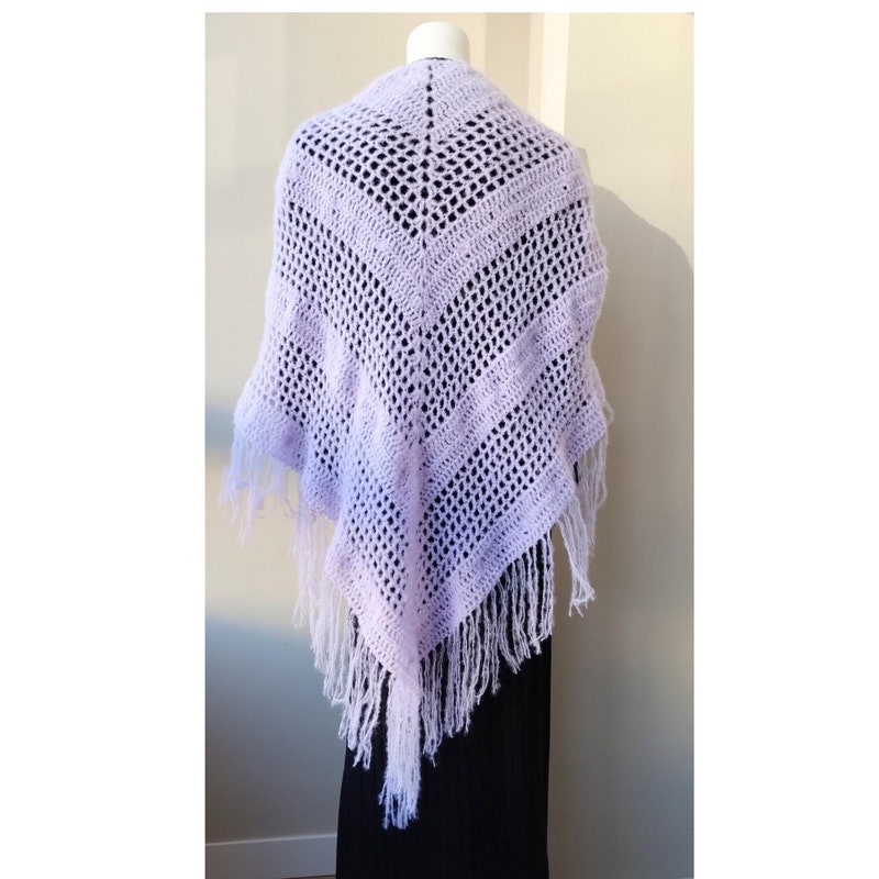 Lavender Shawl - Etsy