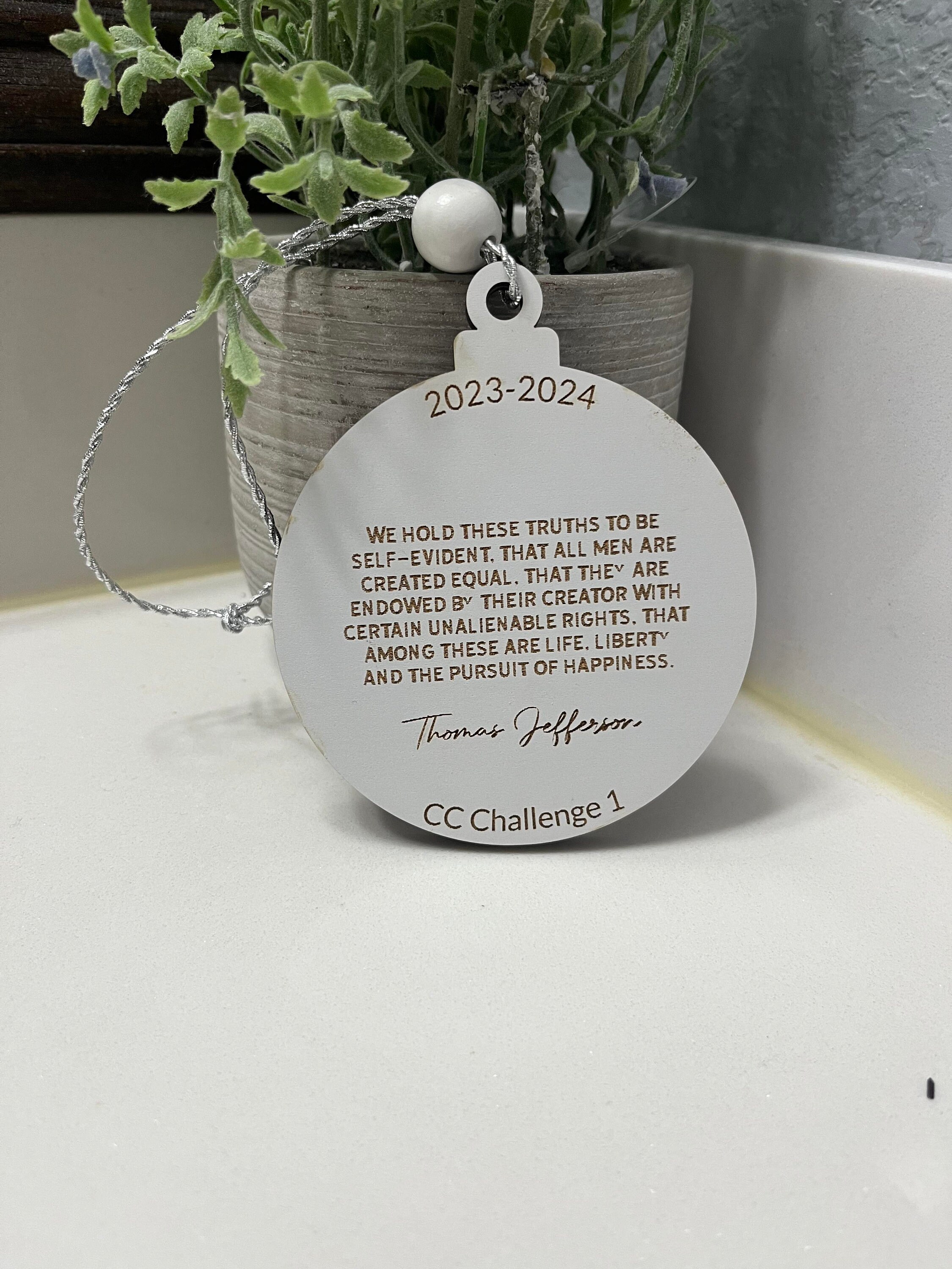 CC Classical Conversations Challenge 1 Ornament - Etsy