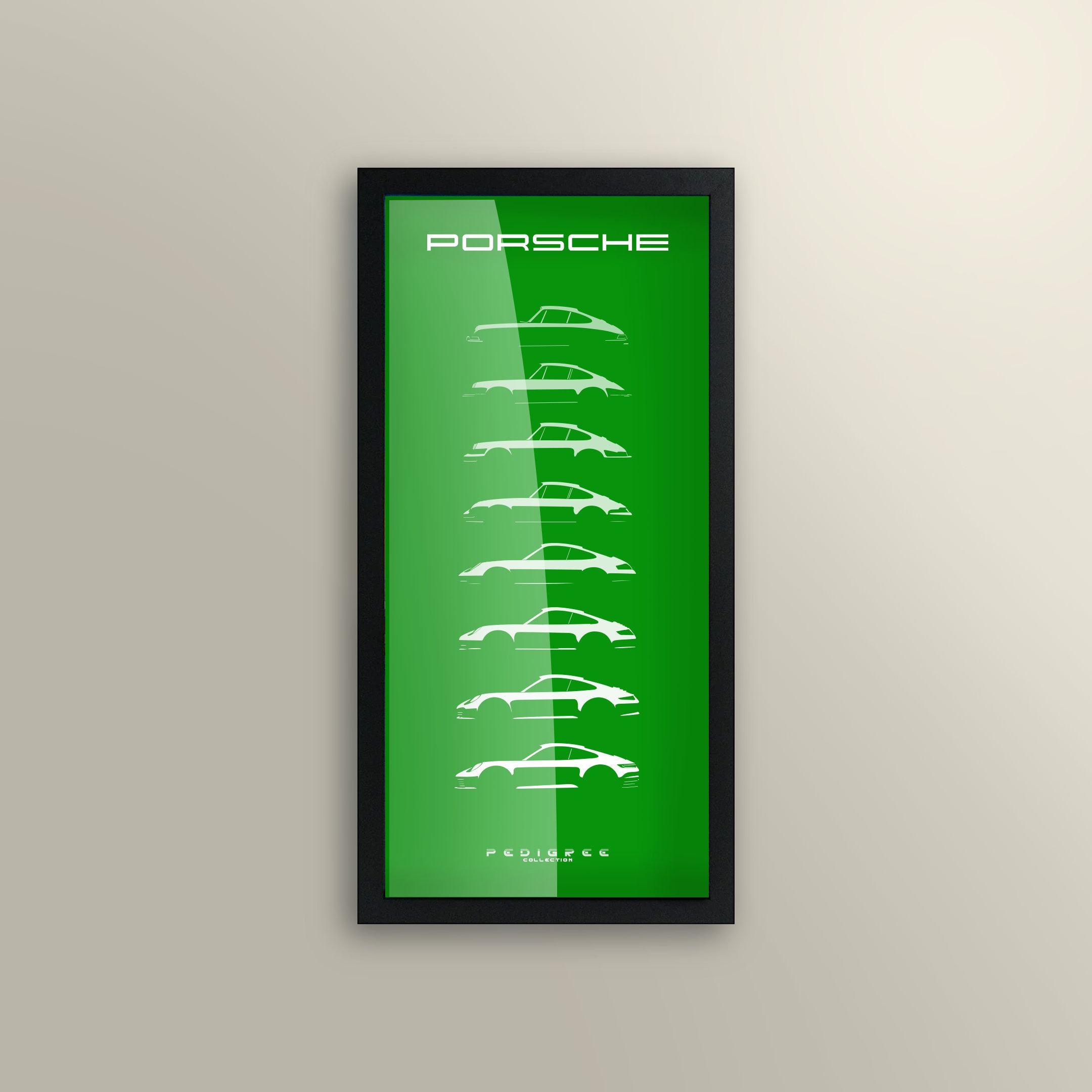 8 Generations of Porsche 911 - Etsy