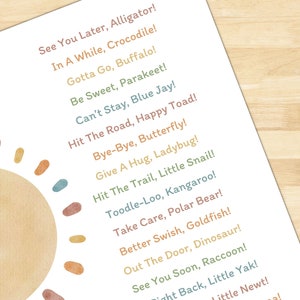 See You Later Alligator | Goodbye Classroom Poster | Preschool Décor ...