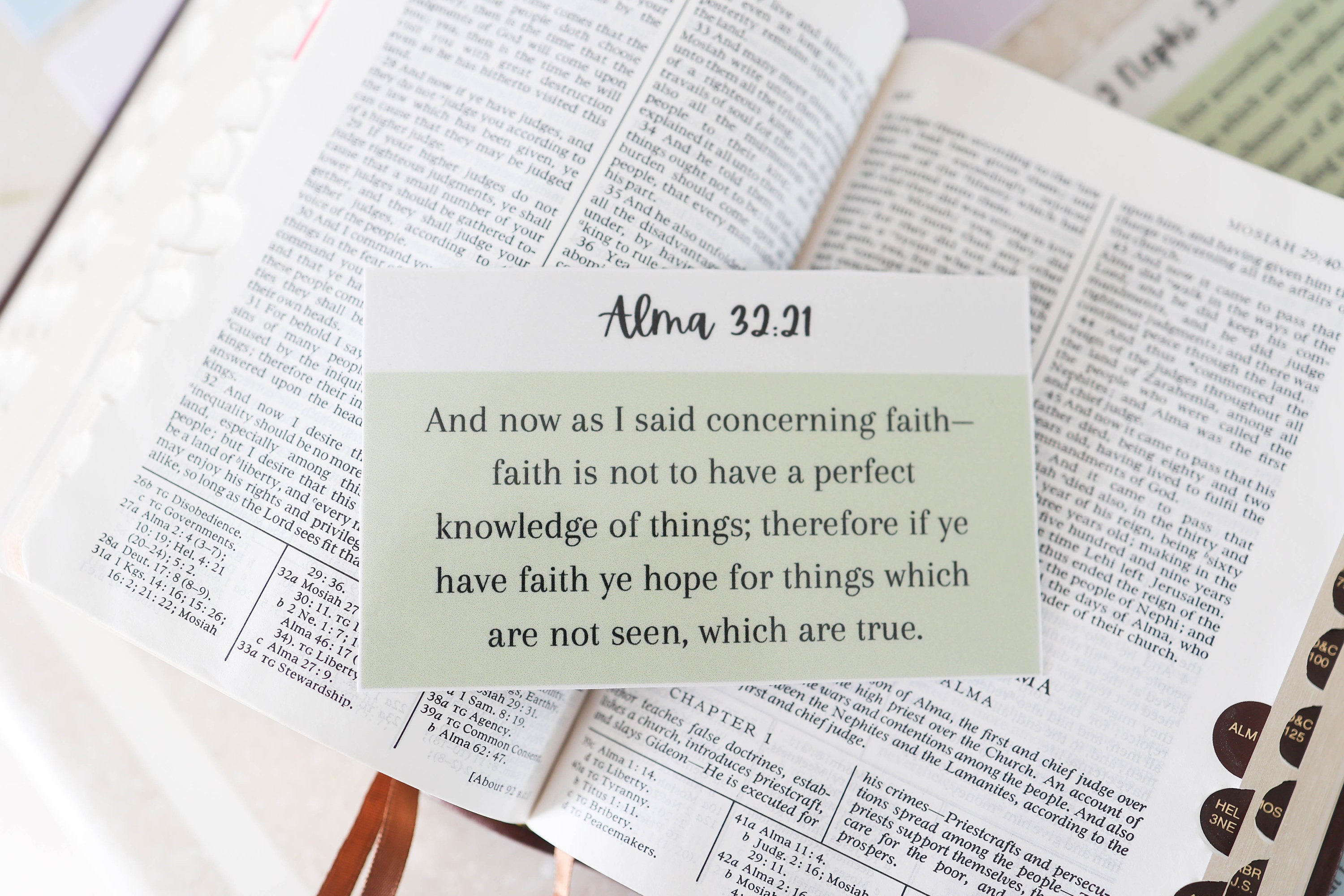 Printable LDS Scripture Cards Book of Mormon Cards - Etsy