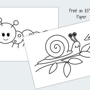 Beginner Nature Coloring Sheets | Coloring Page | Easy Coloring Pages ...