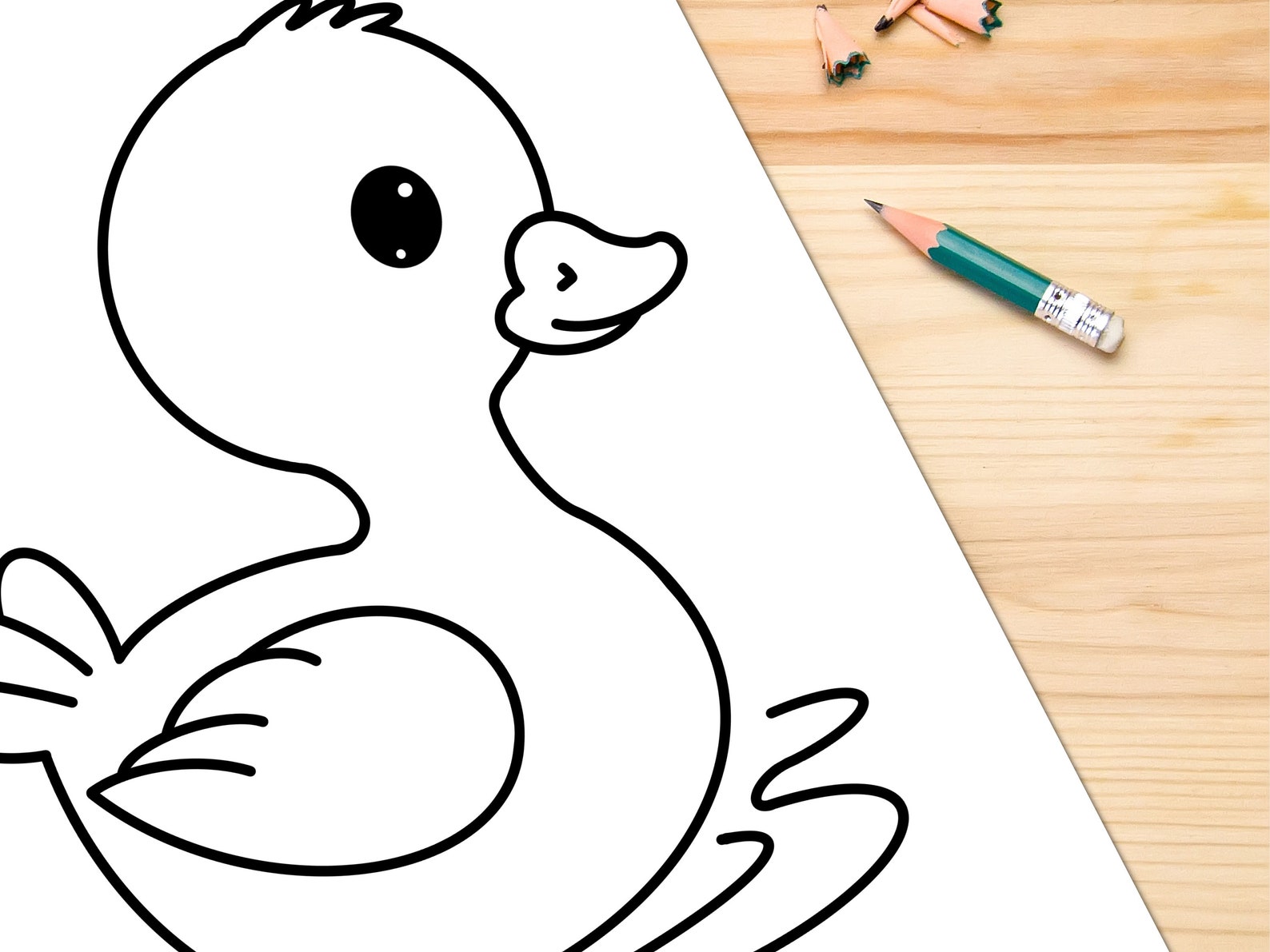 Beginner Nature Coloring Sheets Coloring Page Easy - Etsy