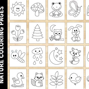 Beginner Nature Coloring Sheets Coloring Page Easy Coloring Pages ...