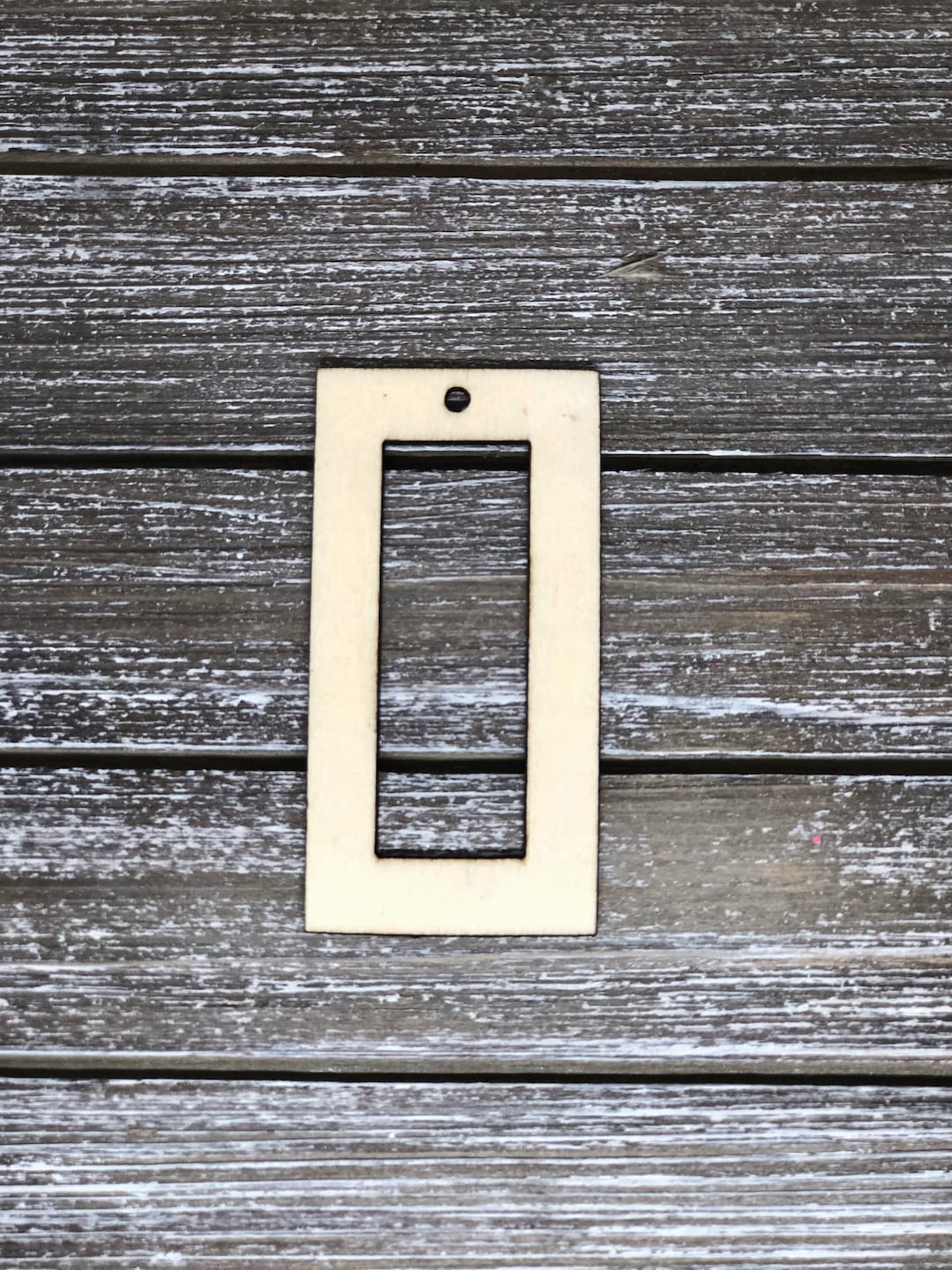 Laser Cut Wood Blanks Open Rectangle With Hole - Etsy