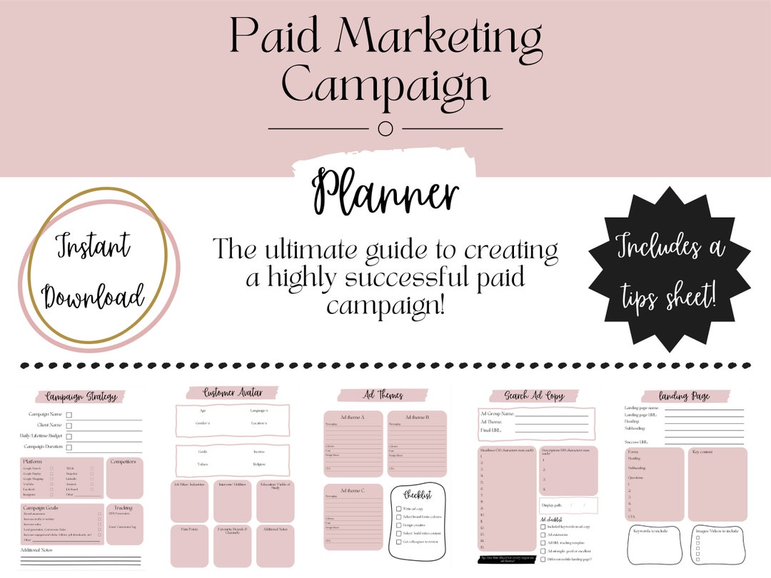 Paid Campaign Planner | Ads Media Planner | Campaign Tips | Marketing ...