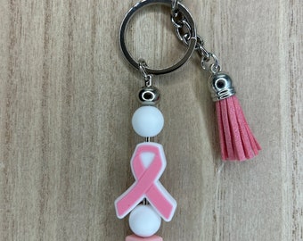 Breast Cancer Awareness Keychains - Etsy