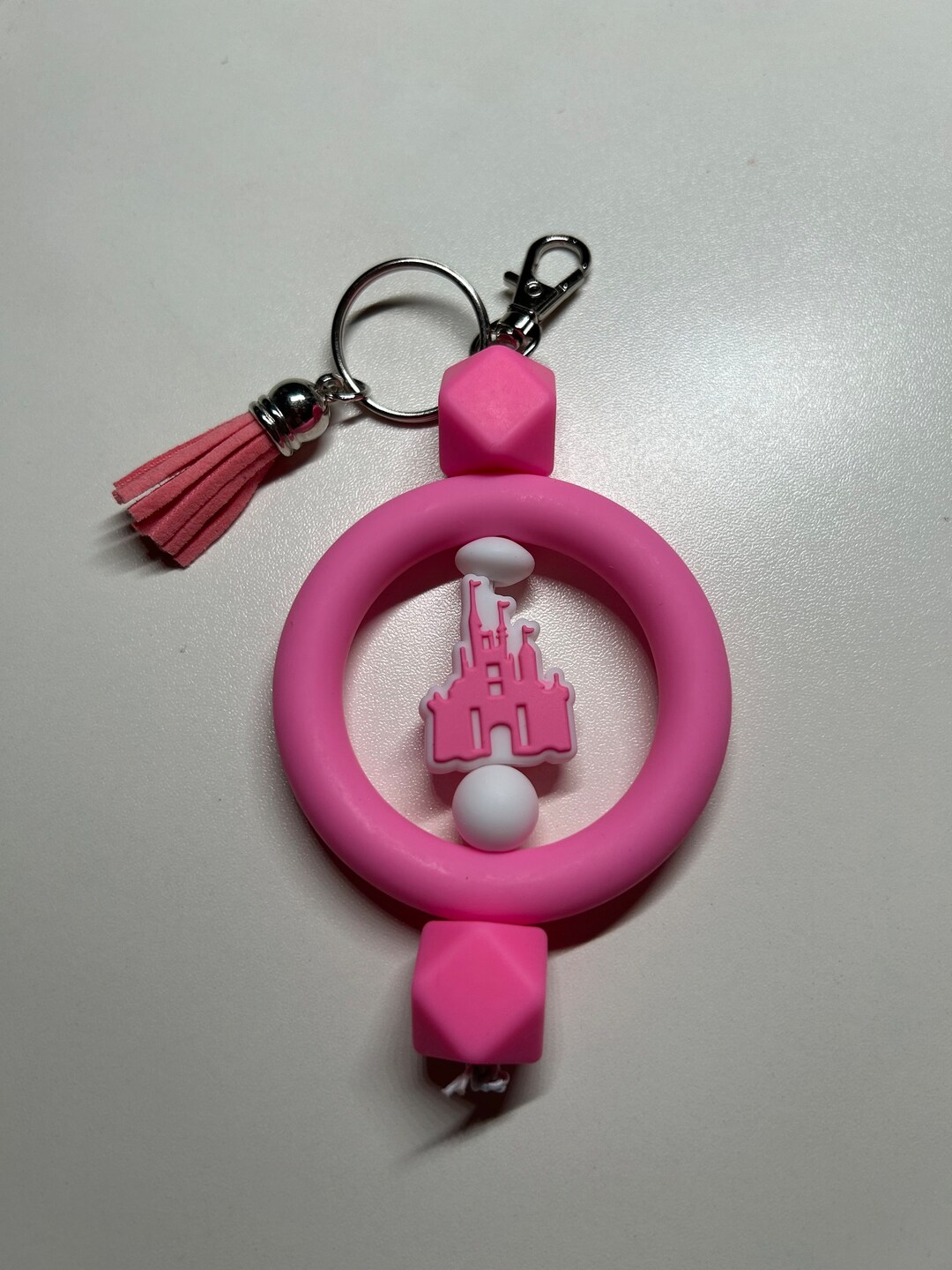 Cinderella Castle Keychain - Etsy