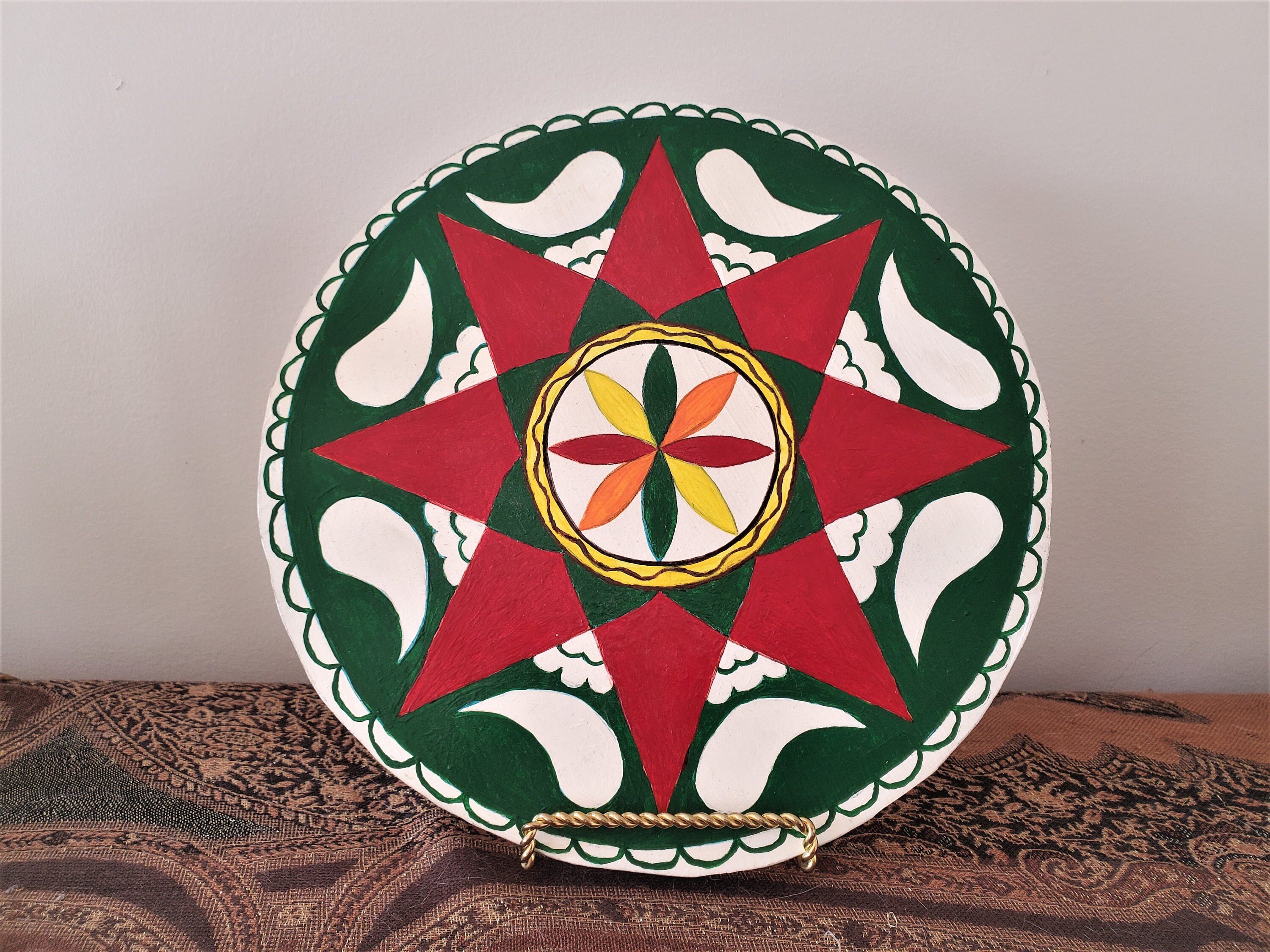 Traditional Pennsylvania Dutch Hex Sign, sun, Rain, & Fertility - Etsy