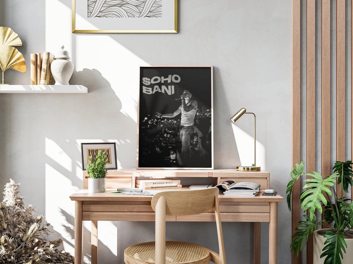 Soho Bani Poster, Deutschrap, Digital Download - Etsy