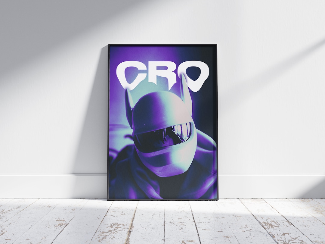 Cro Poster, Deutschrap Poster, Gedruckt Oder Download - Etsy