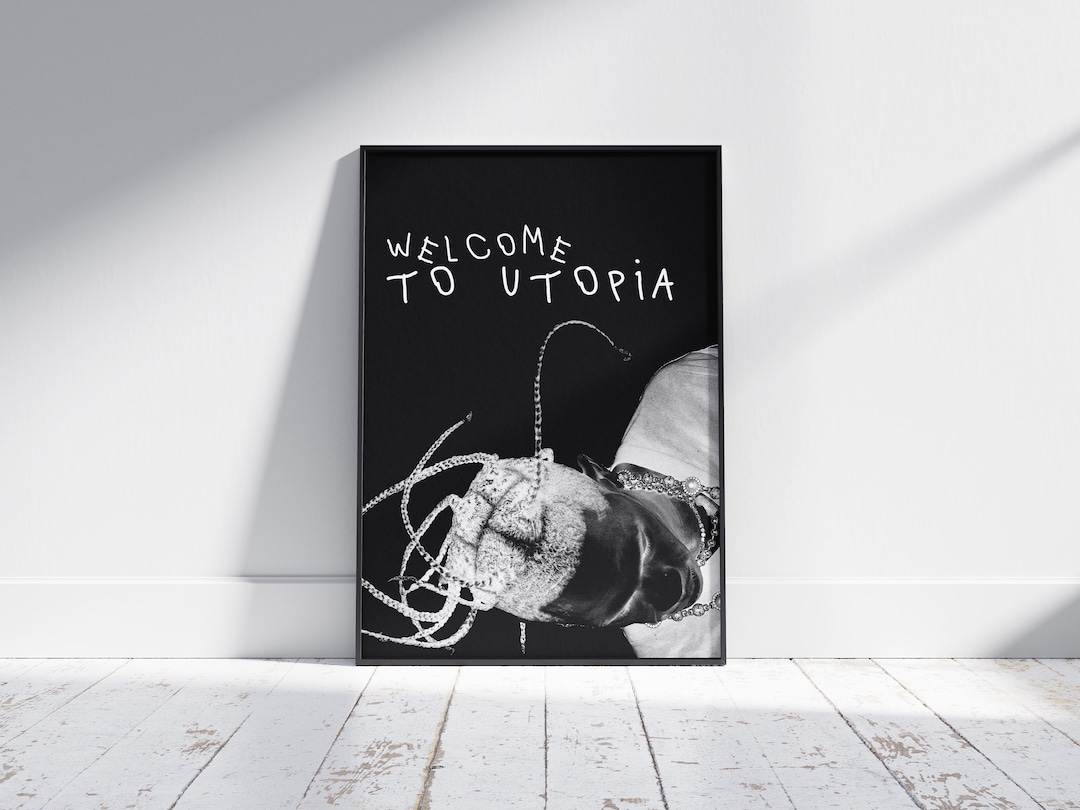 Travis Scott Utopia Poster / Digital Download Oder Gedruckt / Simple ...