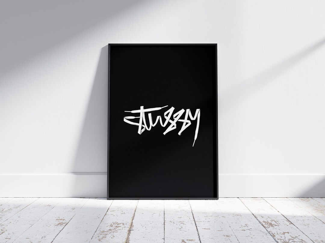 Stussy Poster / Digital Download / Printable / Skating Wallart - Etsy